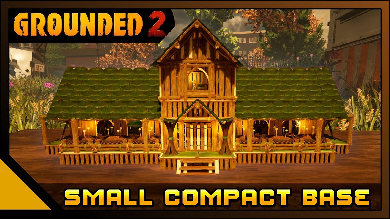 Grounded 2: House Design - Compact Mid Game - (Build Guide) - YouTube