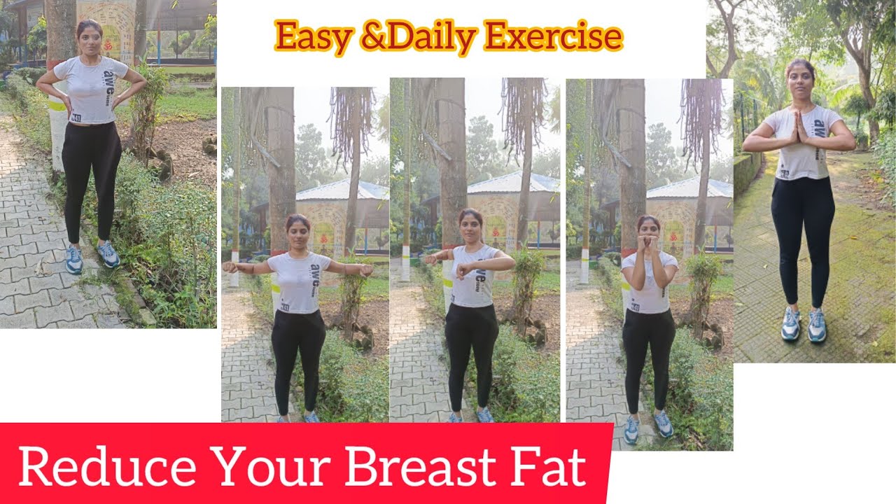 Best Exercise To Reduce Breast Fat FAST Naturally 🔥Easley Lose Breast ...