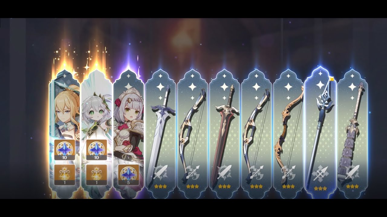 Genshin Impact shockingly lucky pull for Queen Nahida (180 pull) - YouTube