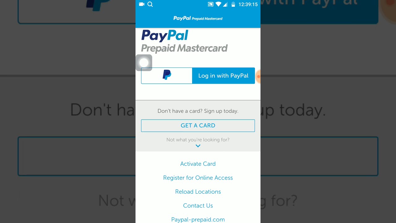 New PayPal Prepaid App Update- What's New - YouTube