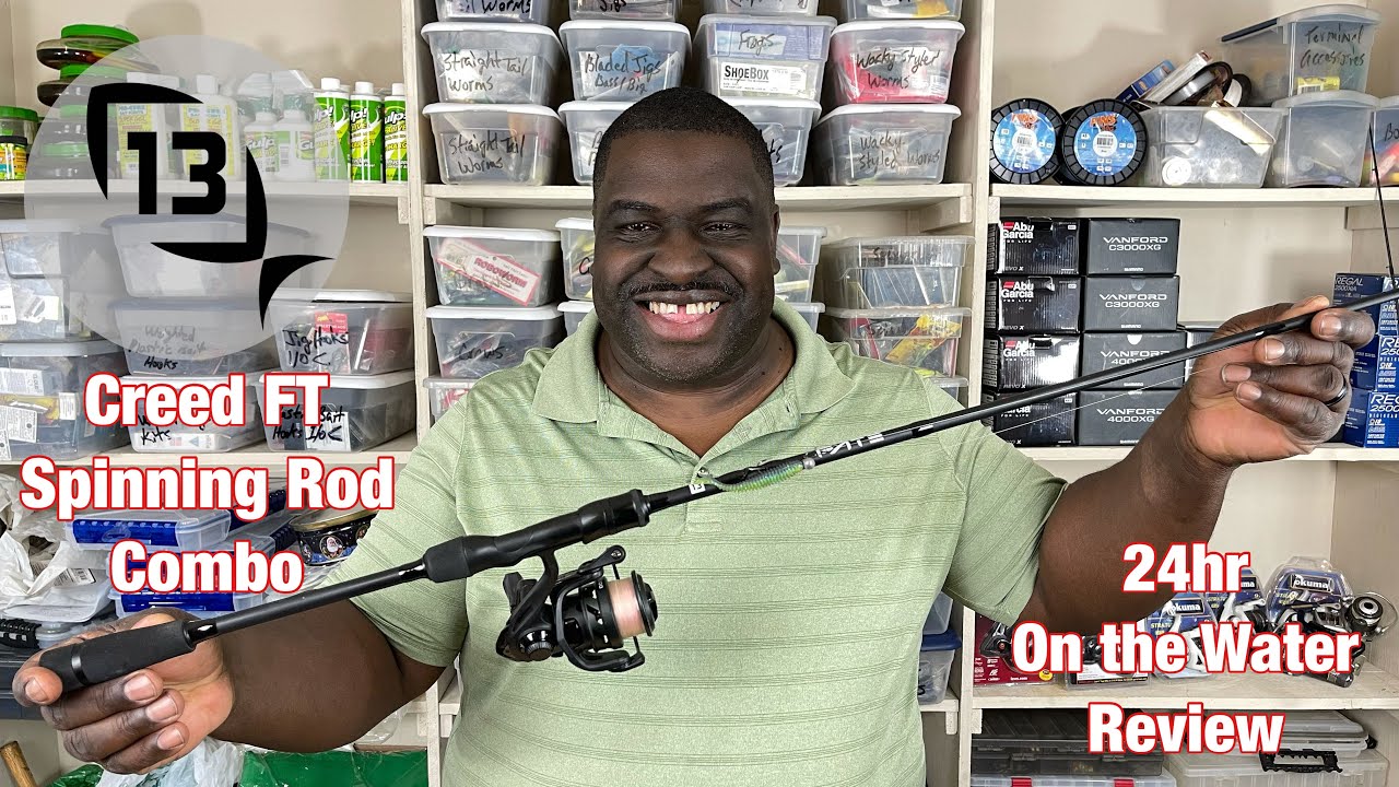 The 13 Fishing Creed FT Spinning Combo - My 24 hour on the Water Review ...