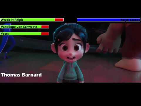 Ralph Breaks the Internet (2018) Final Battle with healthbars 1/2 (950K Subscriber Special)