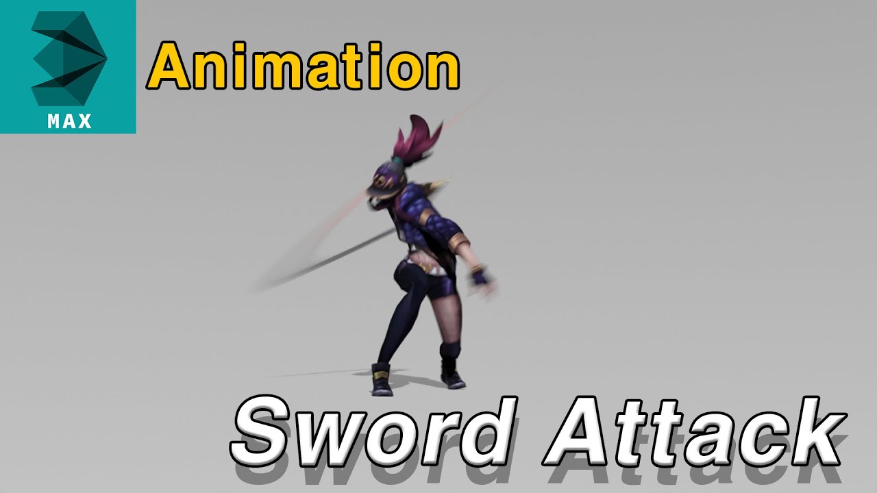 Sword Attack 콤보 모션 해봤습니다. - YouTube