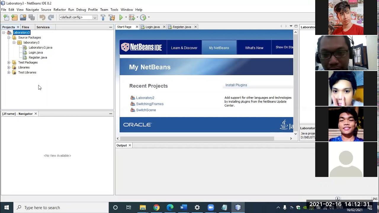 CC105 - Lab 3 (Part 1) - JavaFX, JFrame & actionPerformed event - YouTube