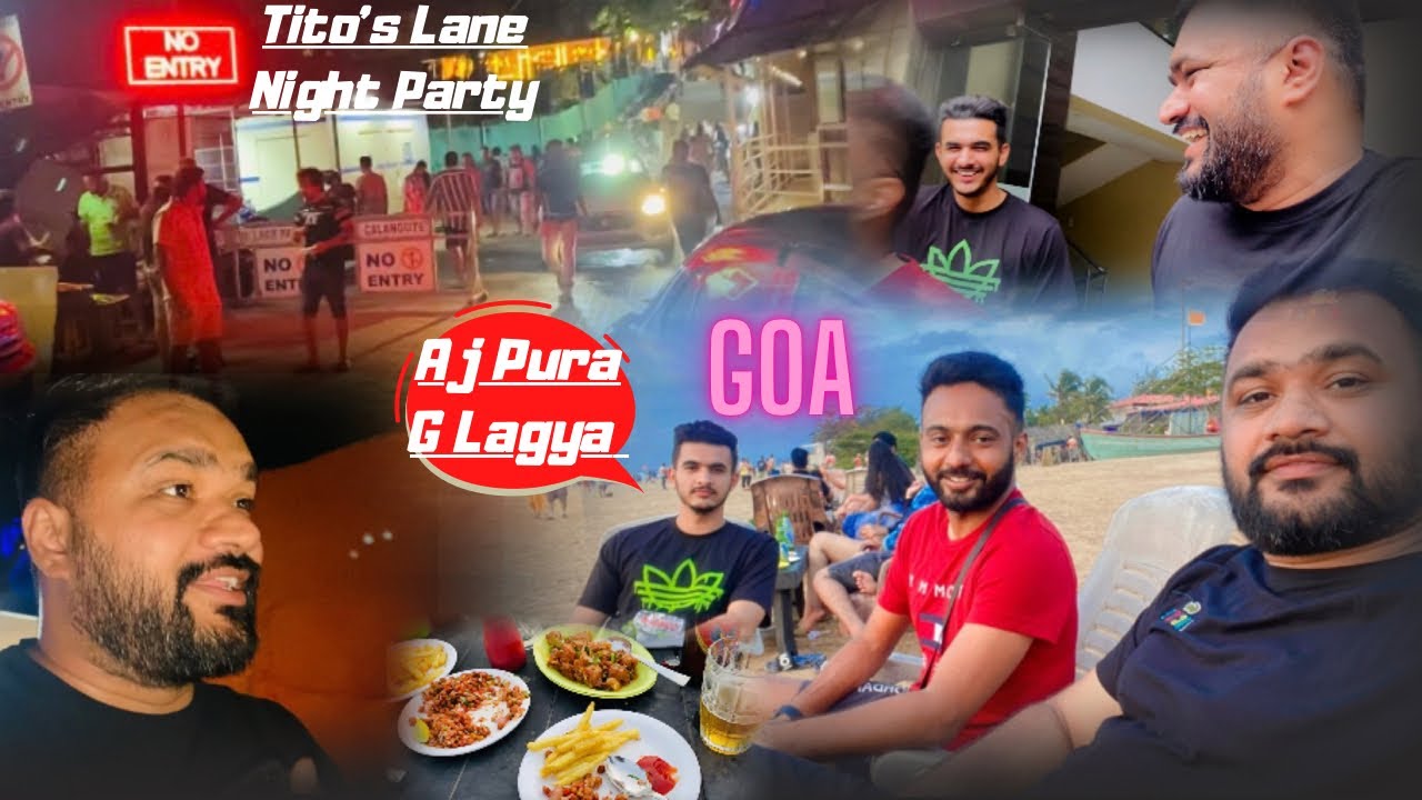 Exploring Goa 😍 Beach Life & Tito’s Lane Night Party - YouTube