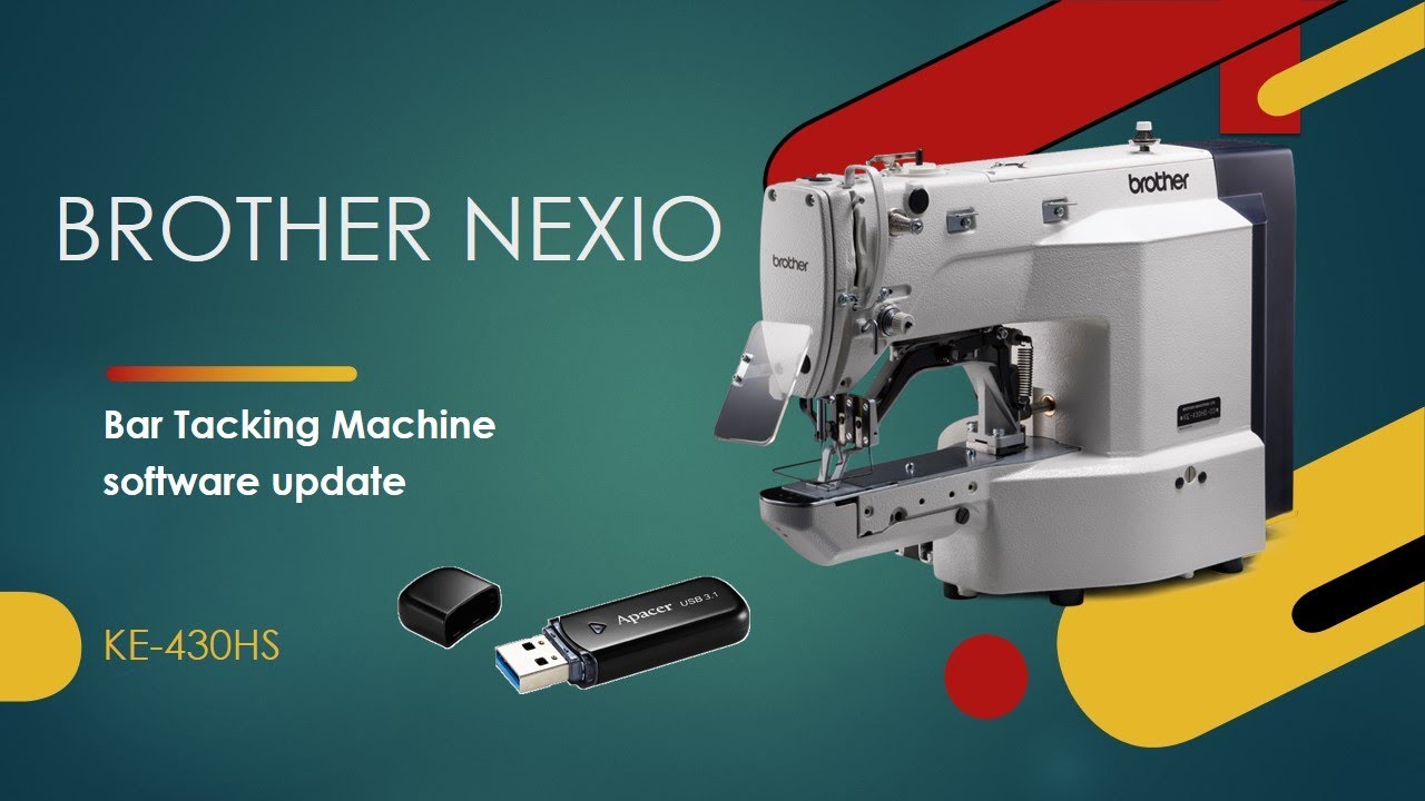 How to Brother Nexio KE 430HS Software Update - YouTube