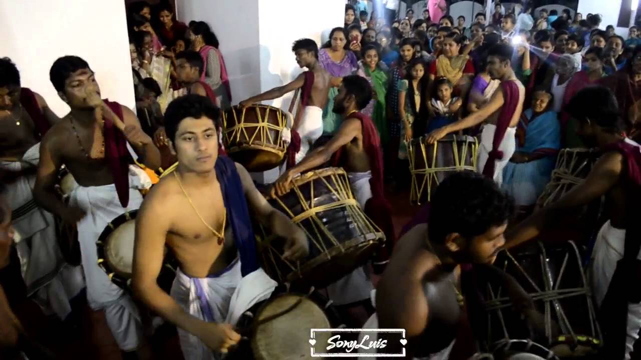 Shingari Melam | kerala traditional dance| Thiruvalla | Gods Own ...