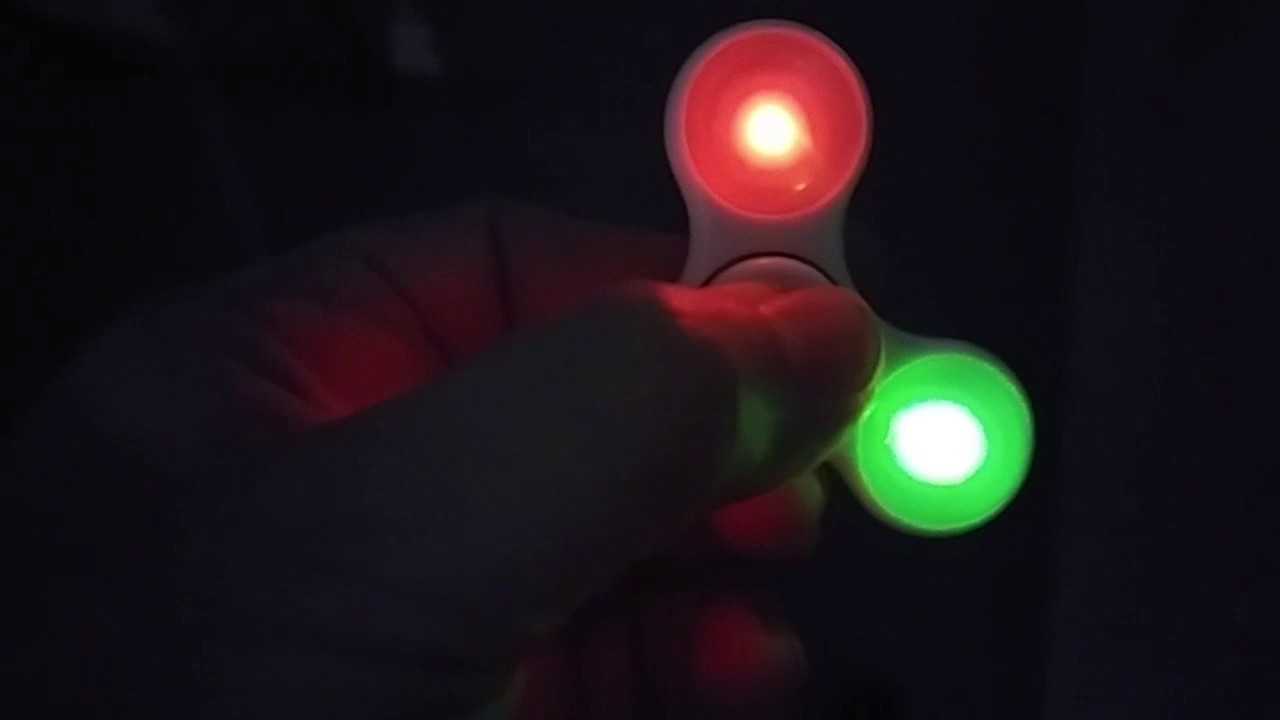 LED FIDGET SPINNER - Color Changing - Laughing Walrus - YouTube