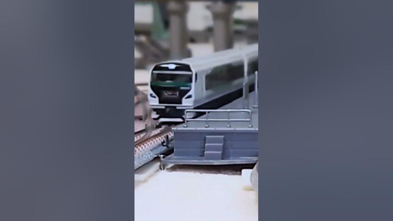 中編3 JR東日本 E257系5000番台 波動用〈KATO 10-1883〉 n scale 走らせた JR EAST E257-5000 SERIES ＃Shorts - YouTube