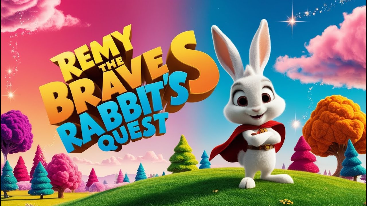 Ramy the brave rabbit #bedtimestories #shortstory #cutestory - YouTube
