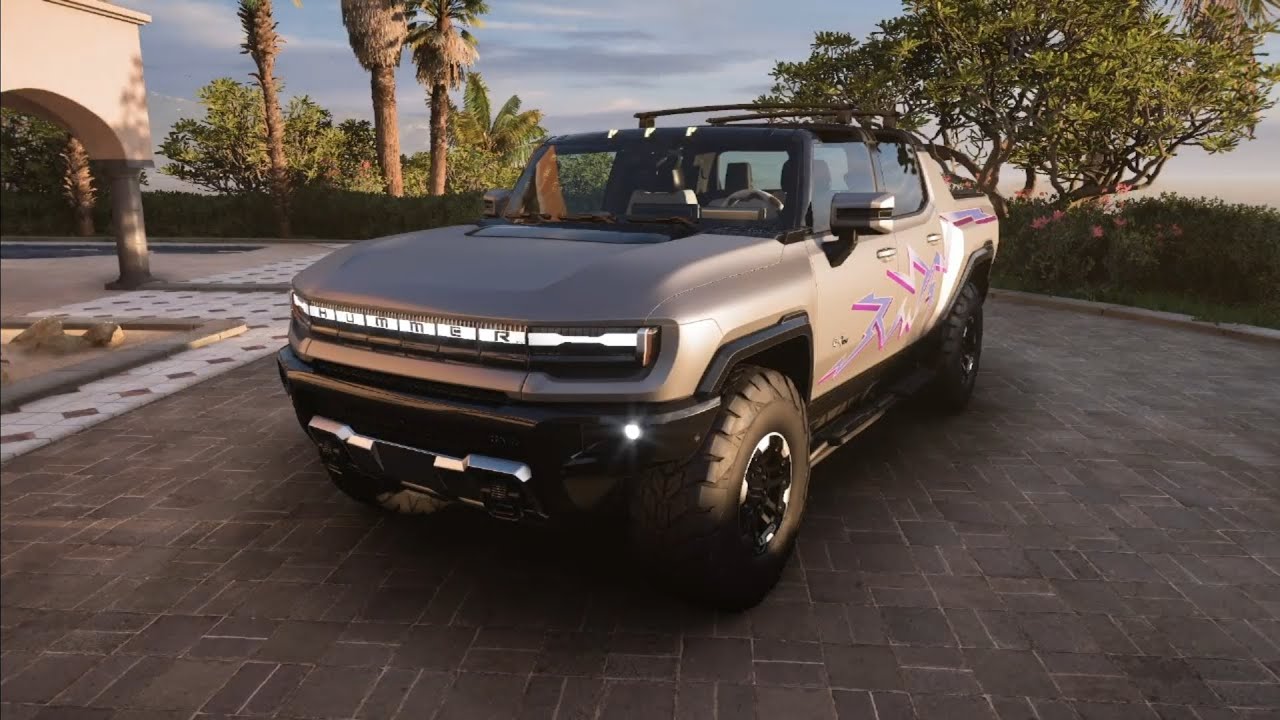 GMC "BARBIE MOVIE" HUMMER EV PICKUP _ Forza Horizon 5 @caique_jogos ...
