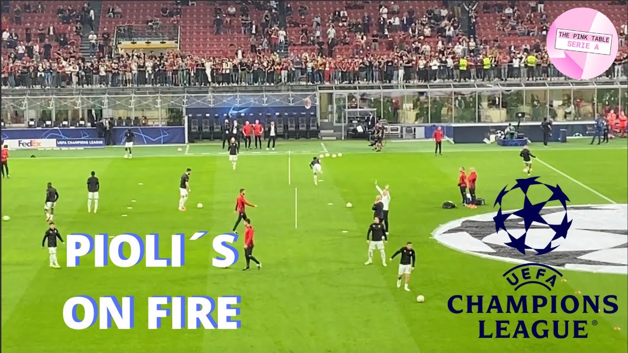 Milan - Atletico Madrid ♫ Pioli´s on Fire ♫ Live HD - YouTube