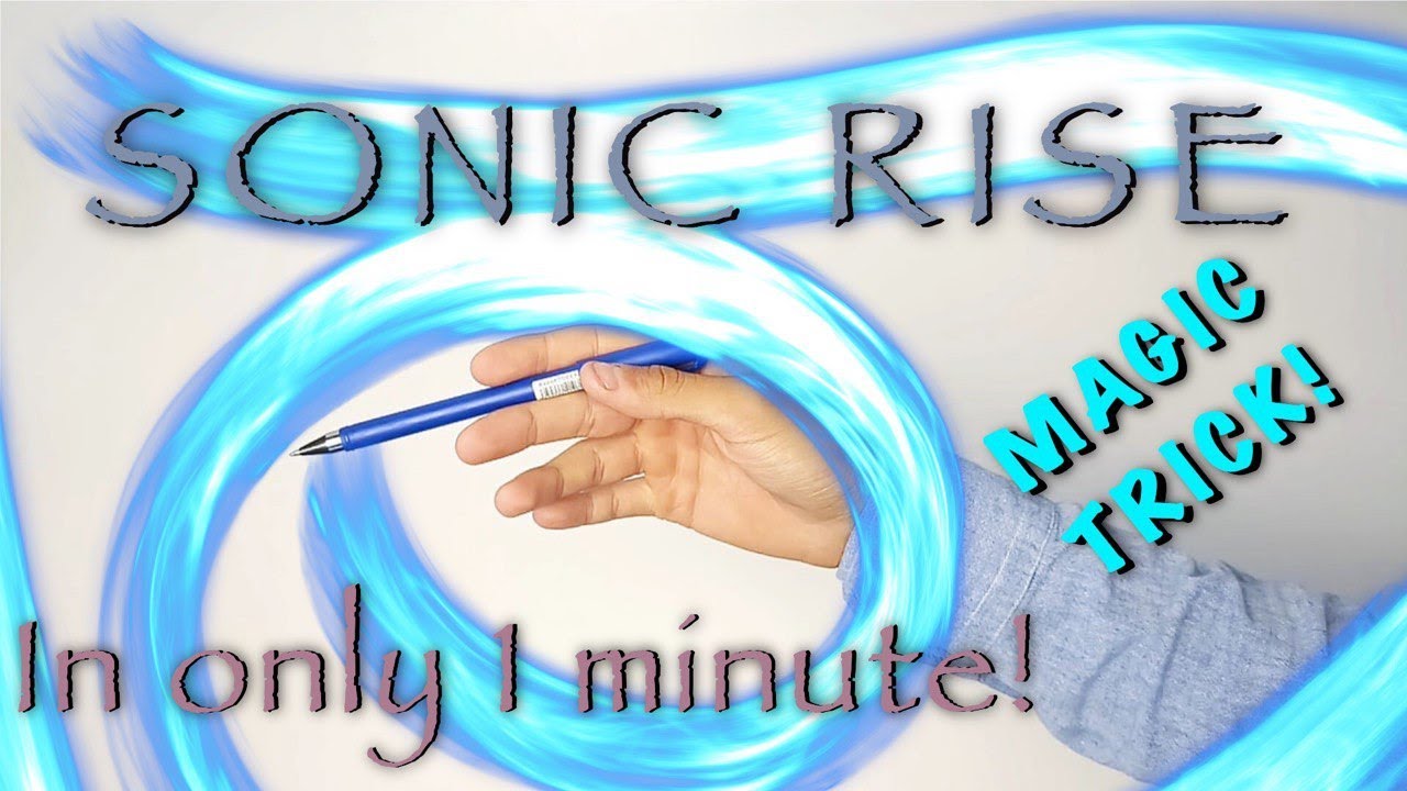 Sonic rise. Basic penspinning trick for beginners. Learn How to Spin A ...