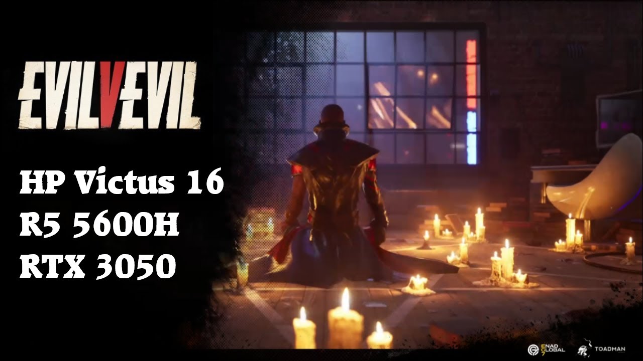 EvilVEvil - HP Victus 16 (R5 5600H, RTX 3050 4GB, 16GB RAM): Fast paced ...