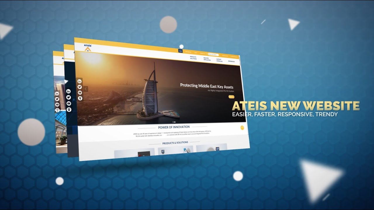 ATEIS New Website Launch - YouTube