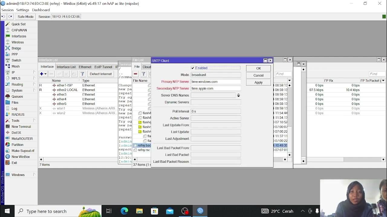 MIKROTIK BASIC CONFIGURATION - YouTube