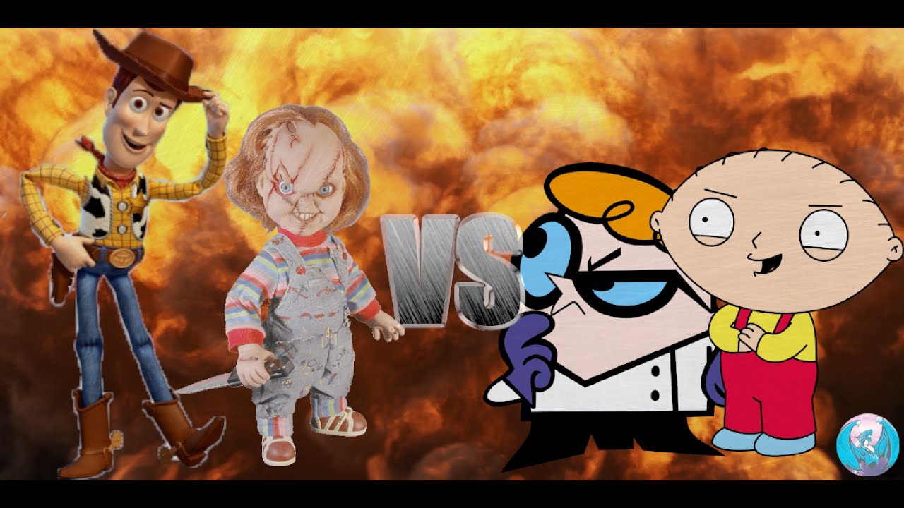 MUGEN - Request - Woody + Chucky VS Dexter + Stewie - See Description ...