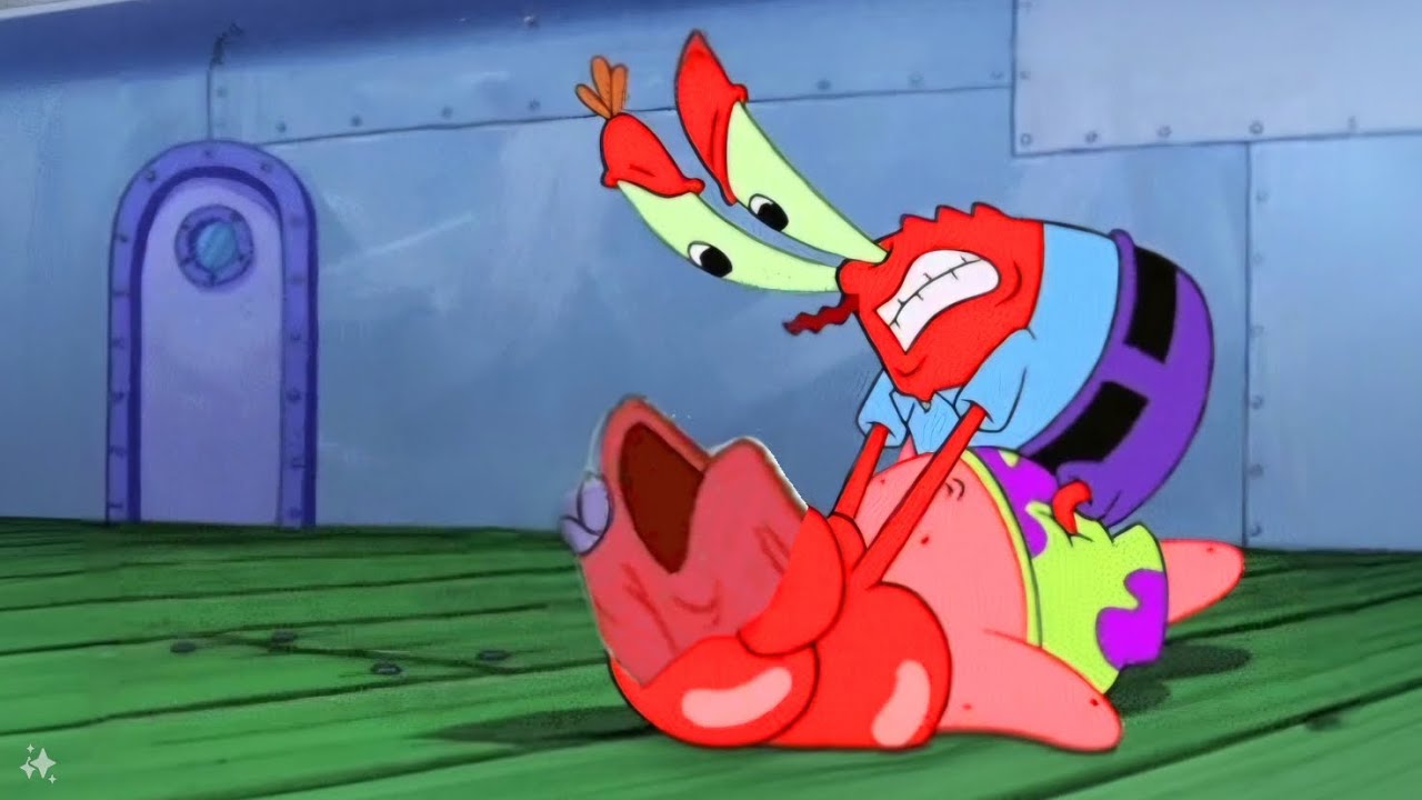 patrick and mr krabs gets freaky with it - YouTube