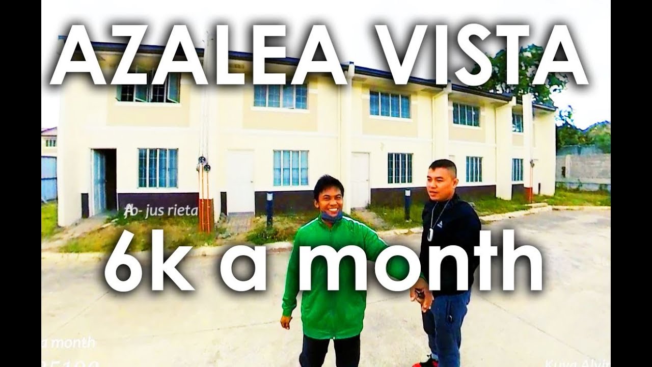 Azalea Vista Lipa Banay Banay House and lot under 7k Pagibig - YouTube