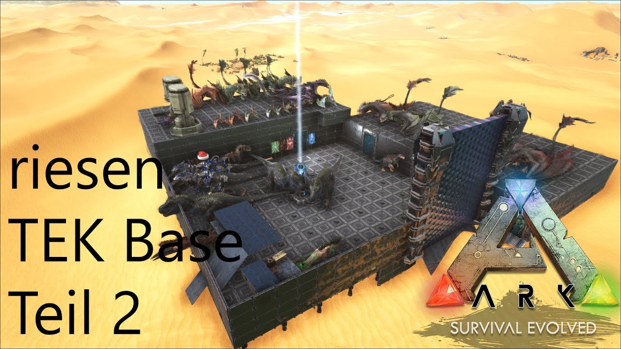 [1080p/deutsch] riesen TEK Base Aufbau Teil 2 ARK: Survival Evolved ...