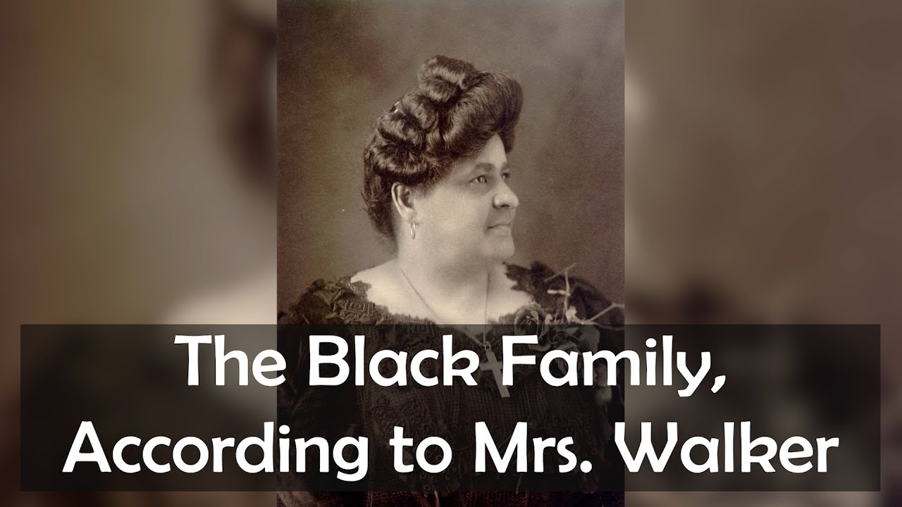 The Black Family: According to Maggie L. Walker - YouTube