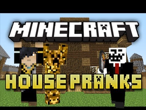 6 More House Pranks in Minecraft - YouTube