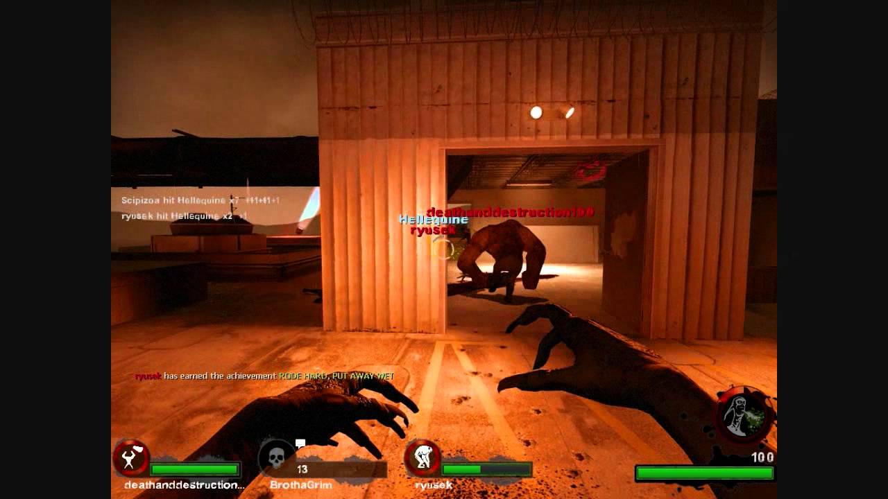 L4D2: Test run on Windows 8 CP - YouTube