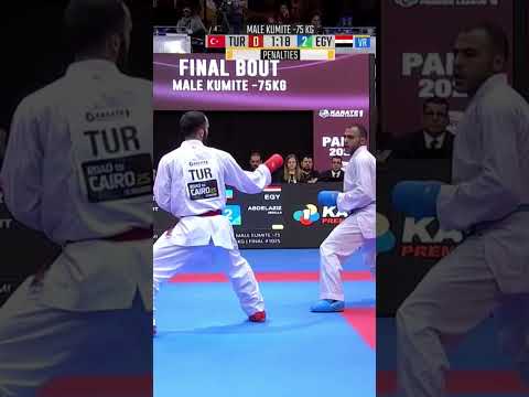 final -75kg karate fight paris olympic 2024 #karate #fighter #kumite #sports