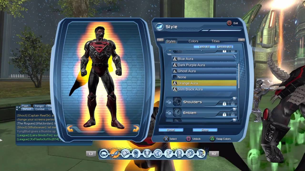 (First Vid) DCUO My Cyborg Superman style, ft YB - YouTube