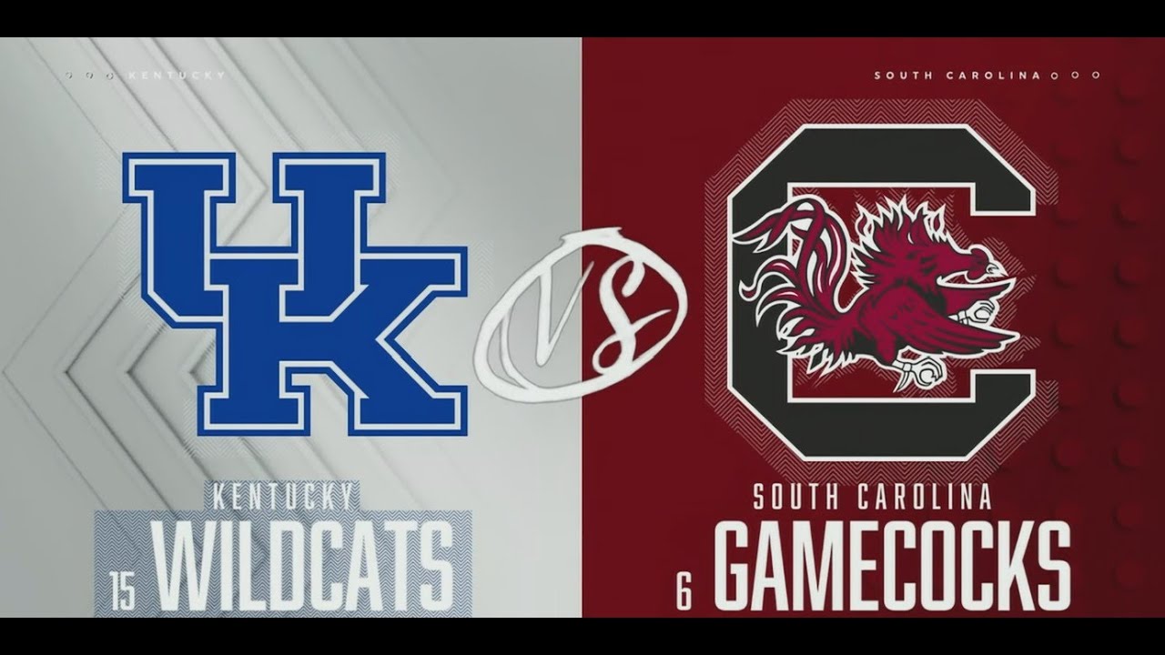 2024-2025 - Kentucky Women's Basketball - Kentucky vs South Carolina ...