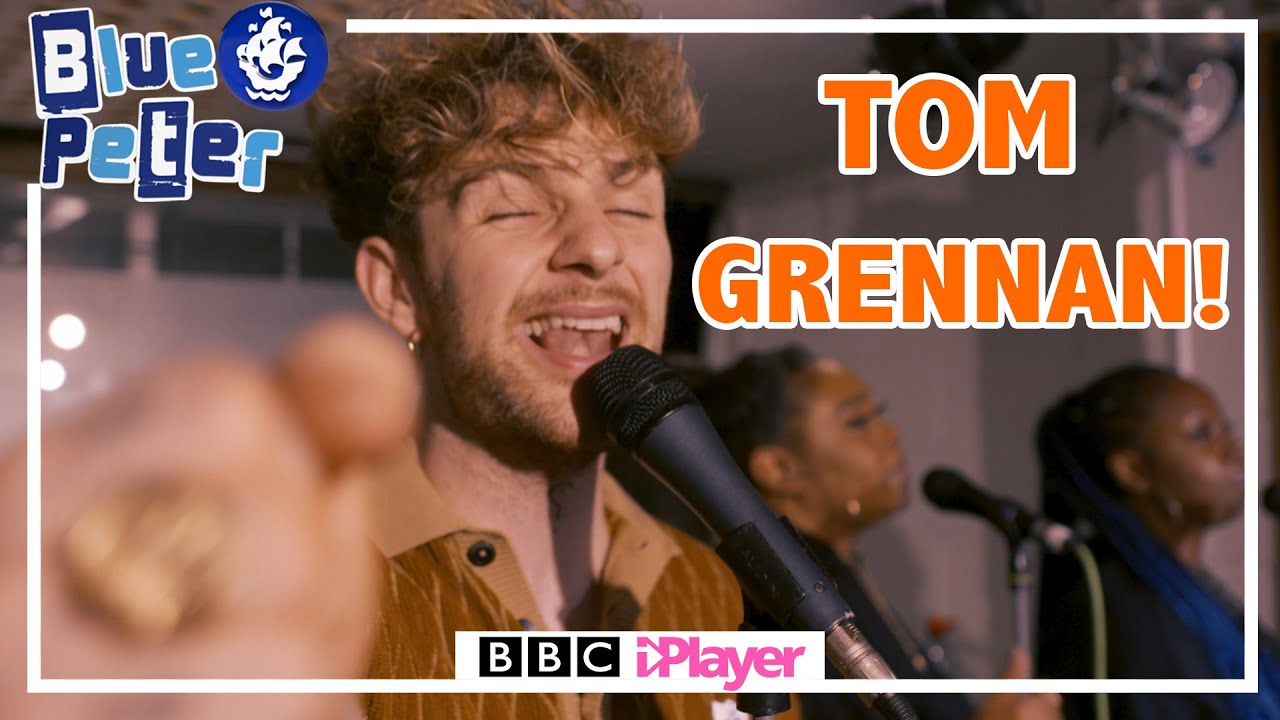 Tom Grennan - Little Bit of Love | Blue Peter Exclusive Performance ...
