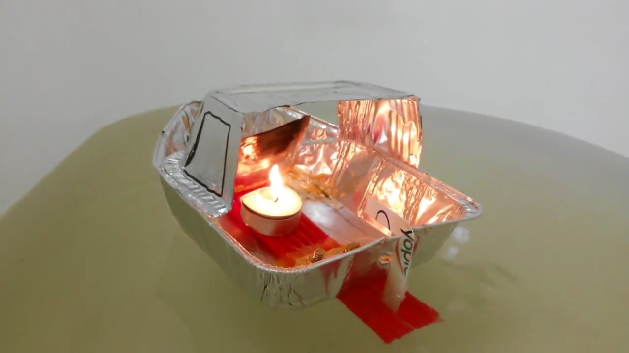 Pop pop boat in bath - YouTube