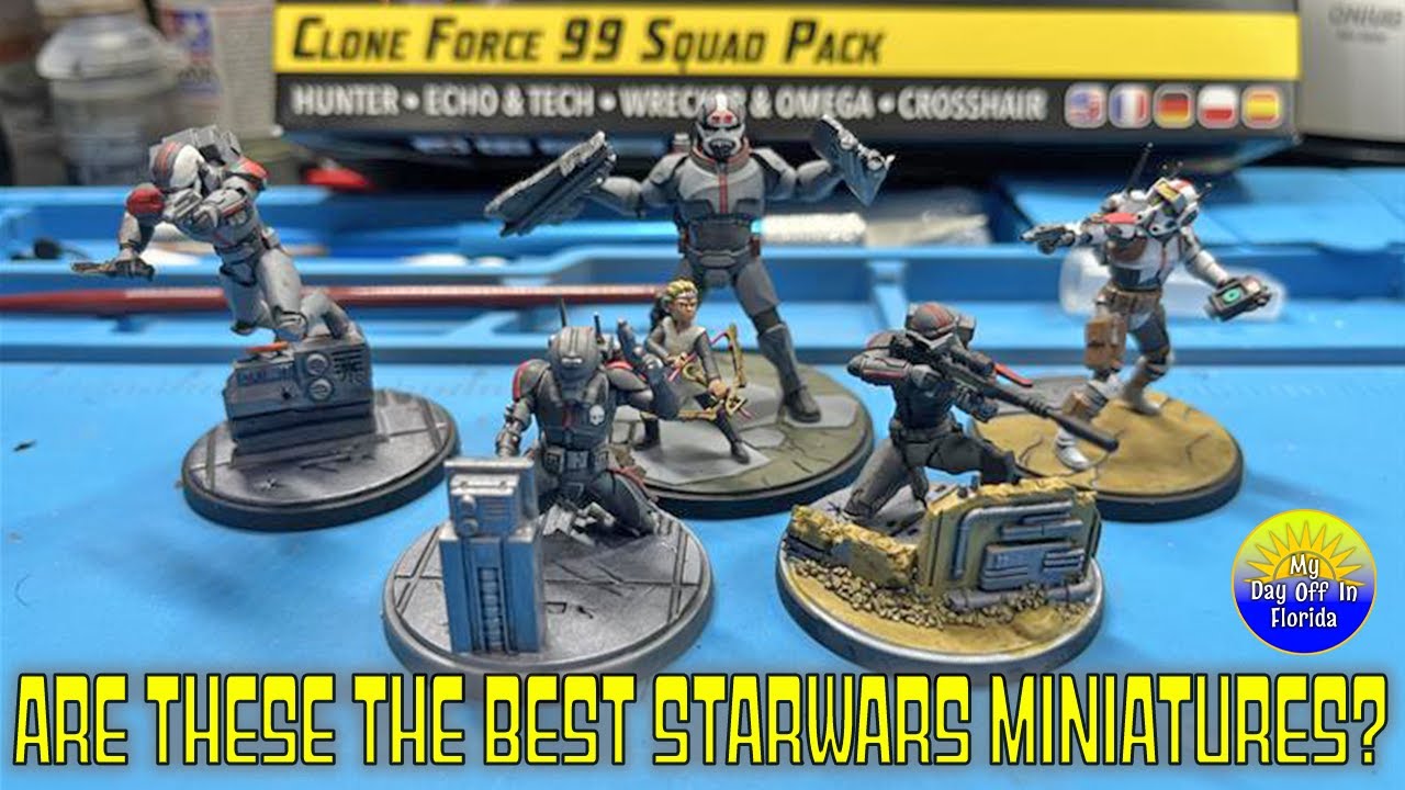 Star Wars Shatterpoint: Painting the Bad Batch Miniatures | Hobby ...