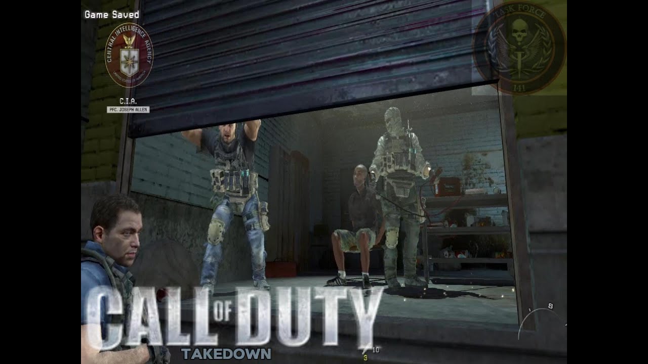 CALL OF DUTY | GAMEPLAY | TASK FORCE - CIA - TAKE DOWN - YouTube