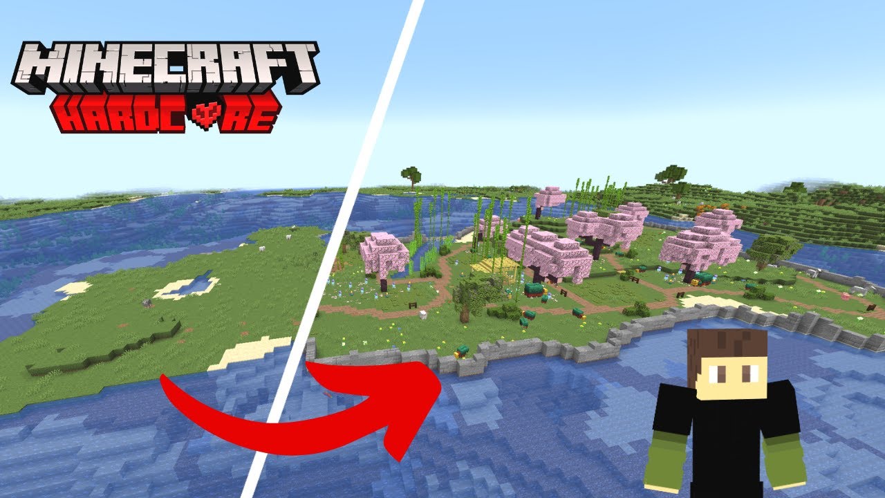 I Built a SNIFFER SANCTUARY in Minecraft 1.20 Hardcore - YouTube