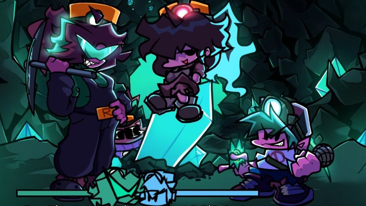 FNF Vs Clover's Cave In / Full Release / Part 1 - YouTube