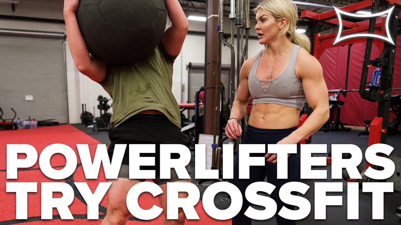 Brooke Ence Makes POWERLIFTERS TRY CROSSFIT - YouTube