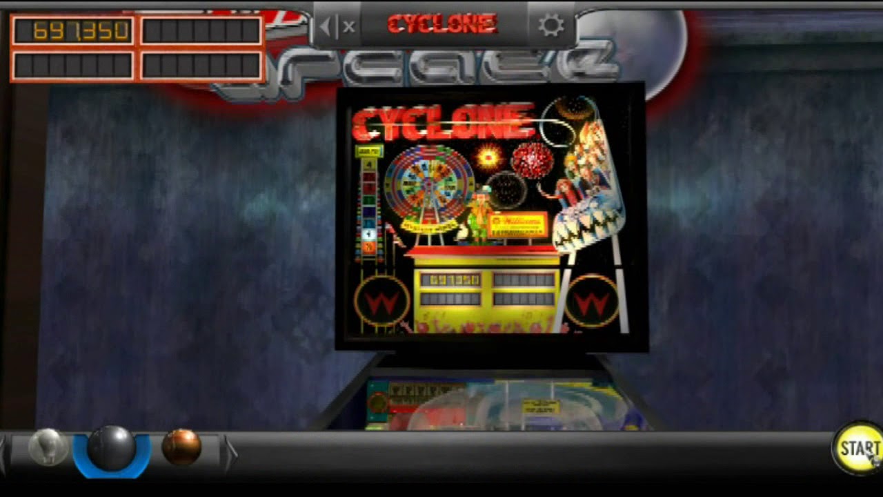 Cyclone - Pinball Arcade - Pinball Table - 2 Minutes of Play - YouTube