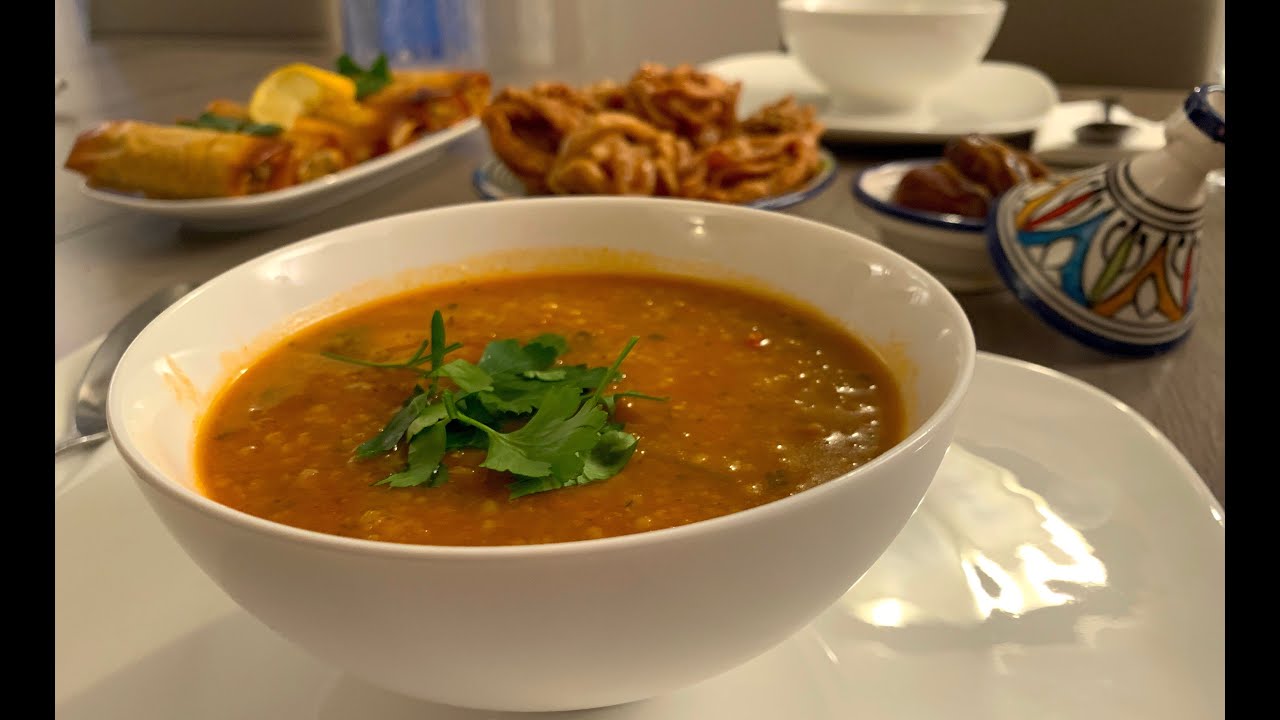 CHORBA, SOUPE FACILE ET ONCTUEUSE, IDÉALE PENDANT LE RAMADAN - YouTube