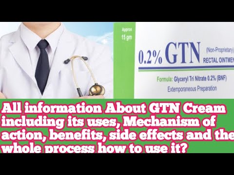 GTN Cream Uses | GTN cream for fissure | GTN cream how to use | 4 best creams for piles and ...