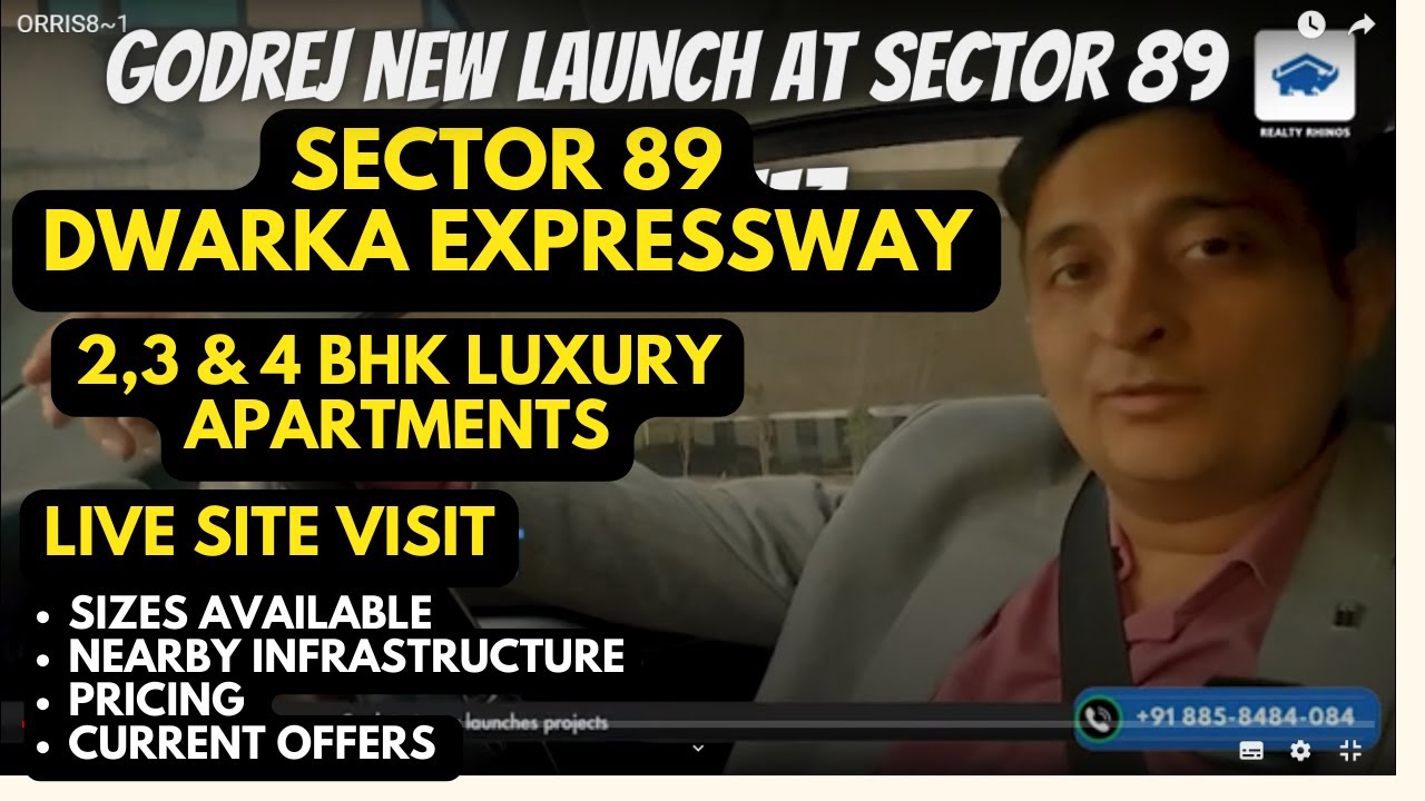 GODREJ New Launch at Sector 89 Gurgaon - 2,3 and 4 BHK Apartments in ...