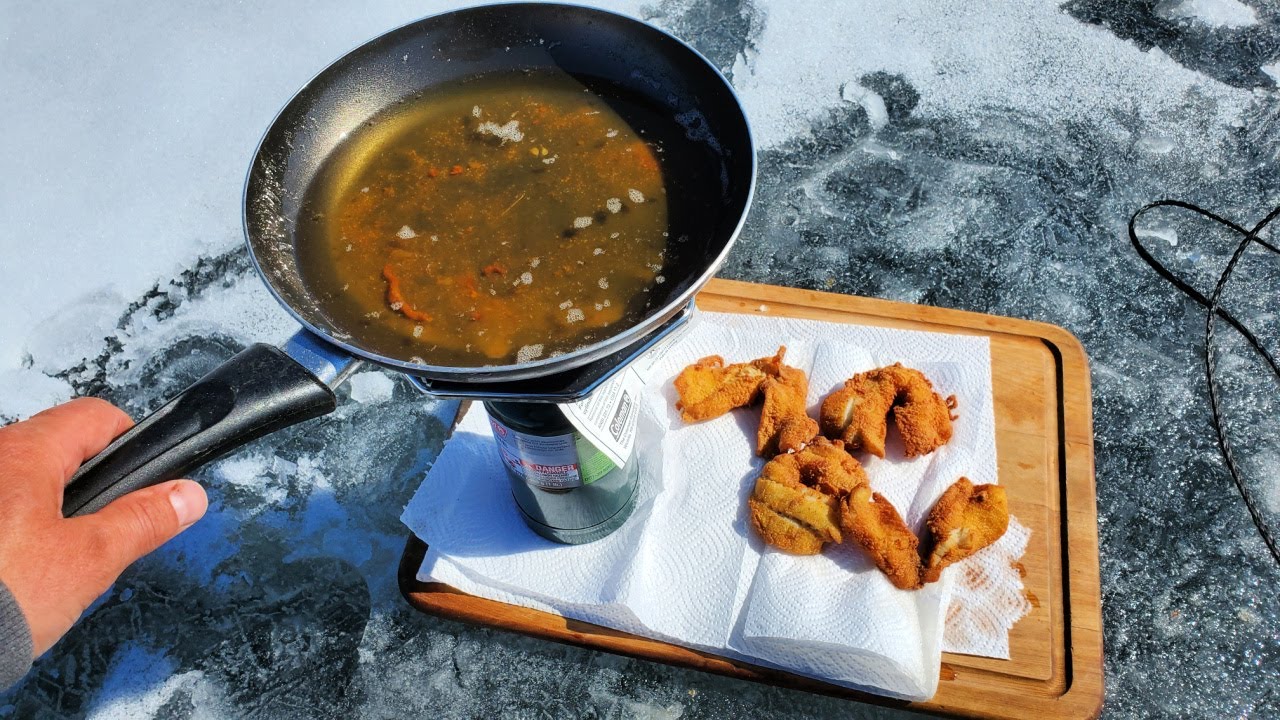 Catch Clean Cook (Late Ice Panfish) - YouTube