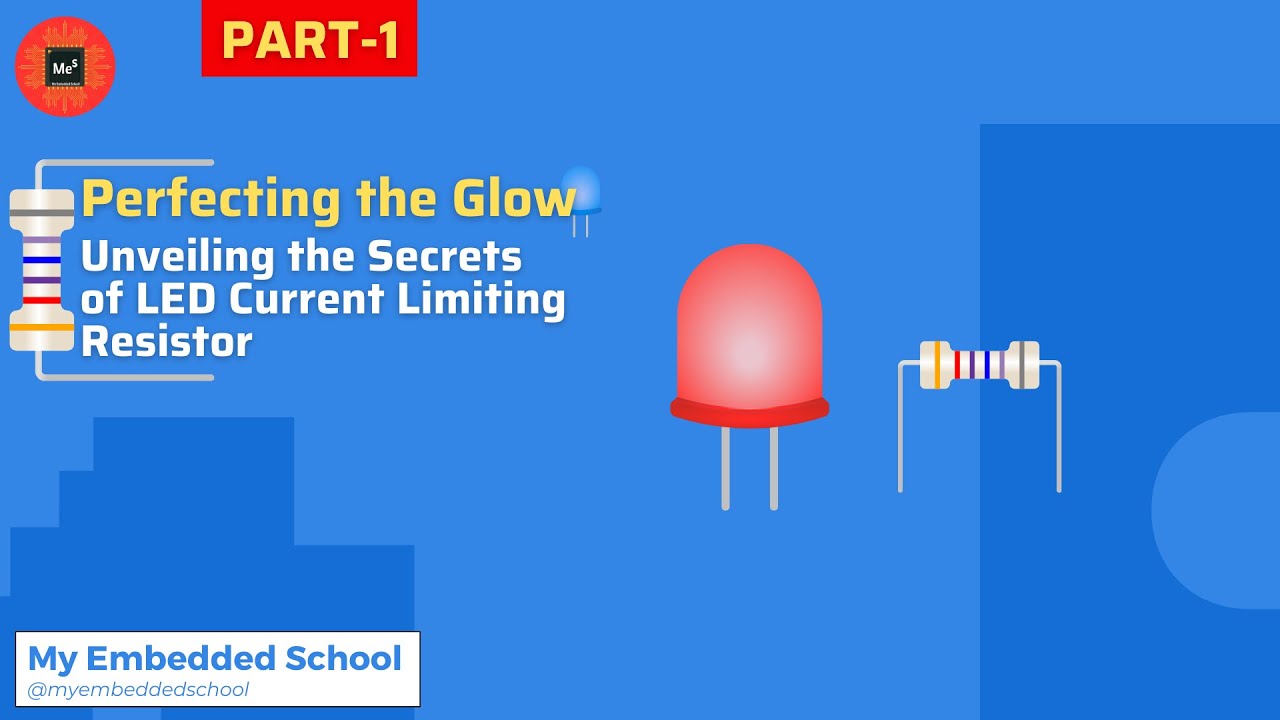 The secret to perfect LED performance - Current Limiting Resistor - YouTube