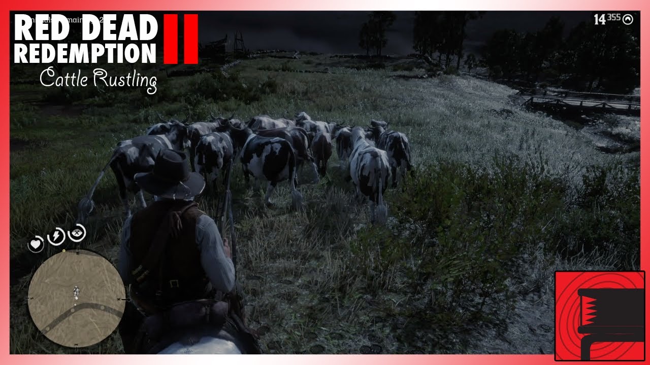 Red Dead Redemption 2: Cattle Rustling - YouTube