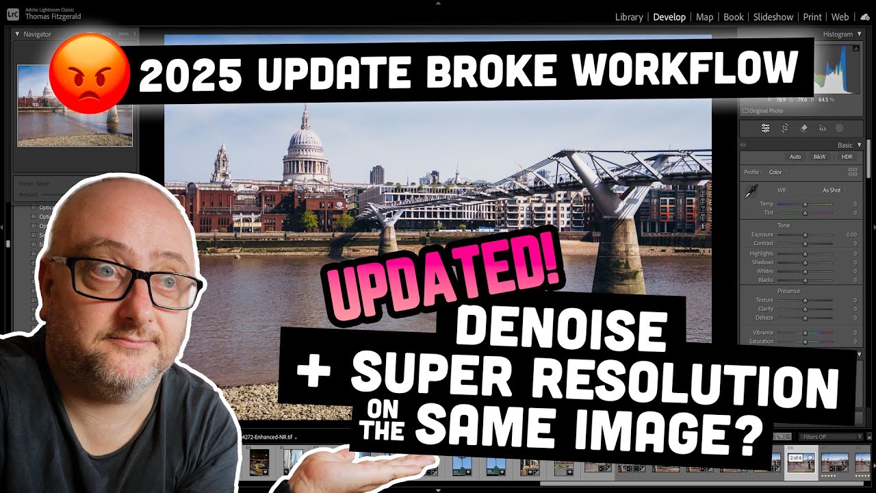 Adobe Broke My Workflow – Here’s the New Way to Combine Denoise + Super Resolution! - YouTube