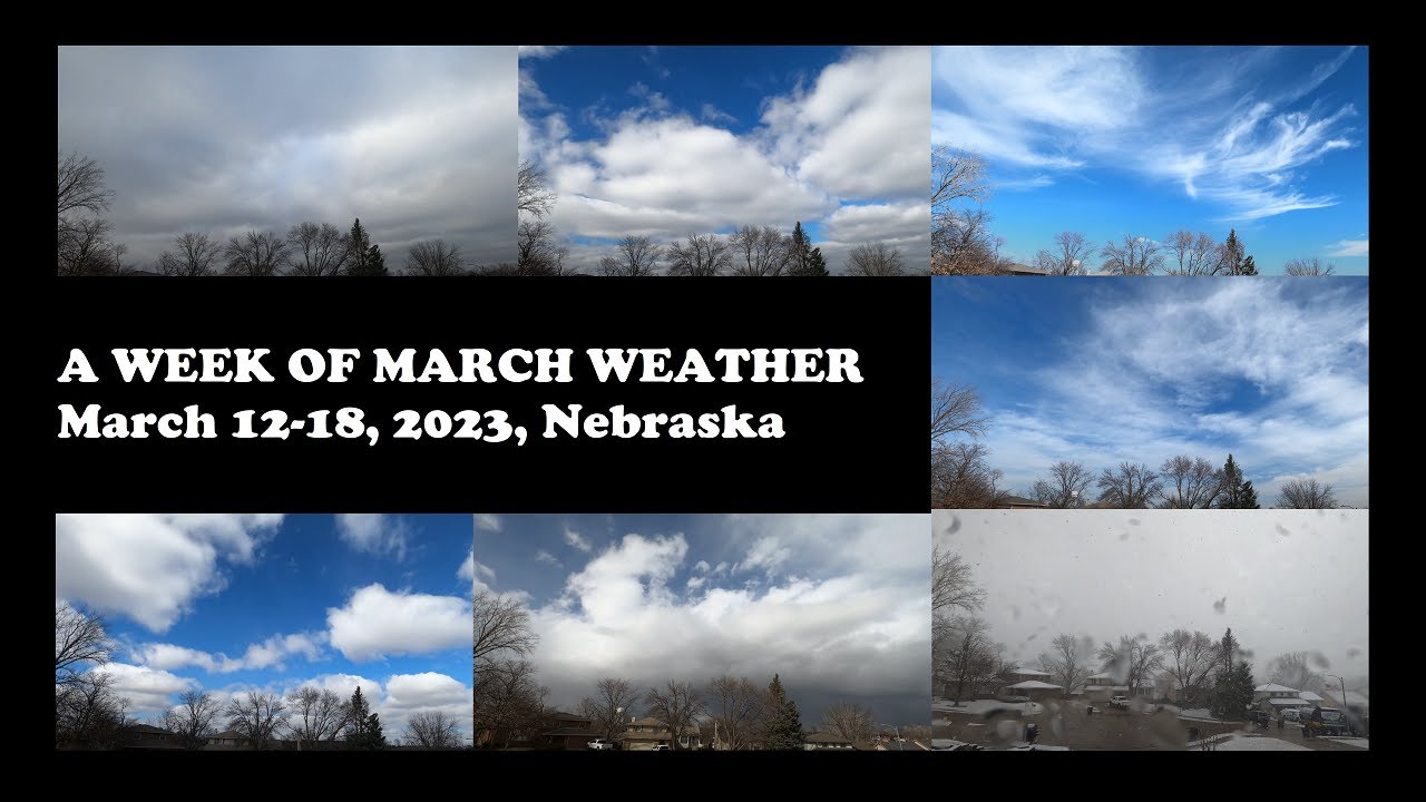 A Week of March Weather in the Midwest - YouTube