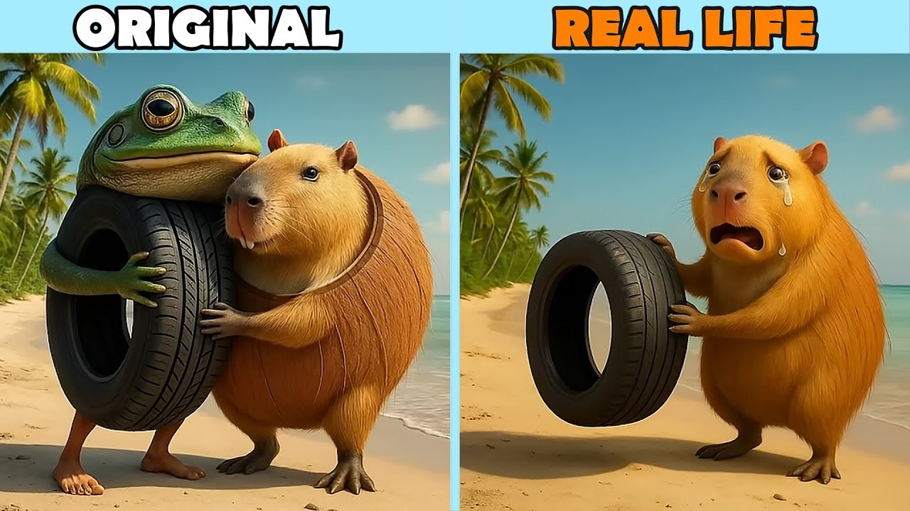 Brainrot memes when make they their friends Normal | Original vs Real ...