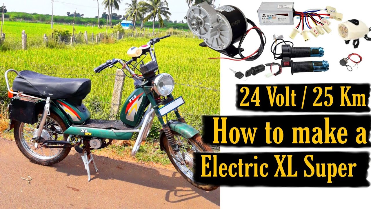How to make a Electric bike in Xl super | Electric xl super bike ...