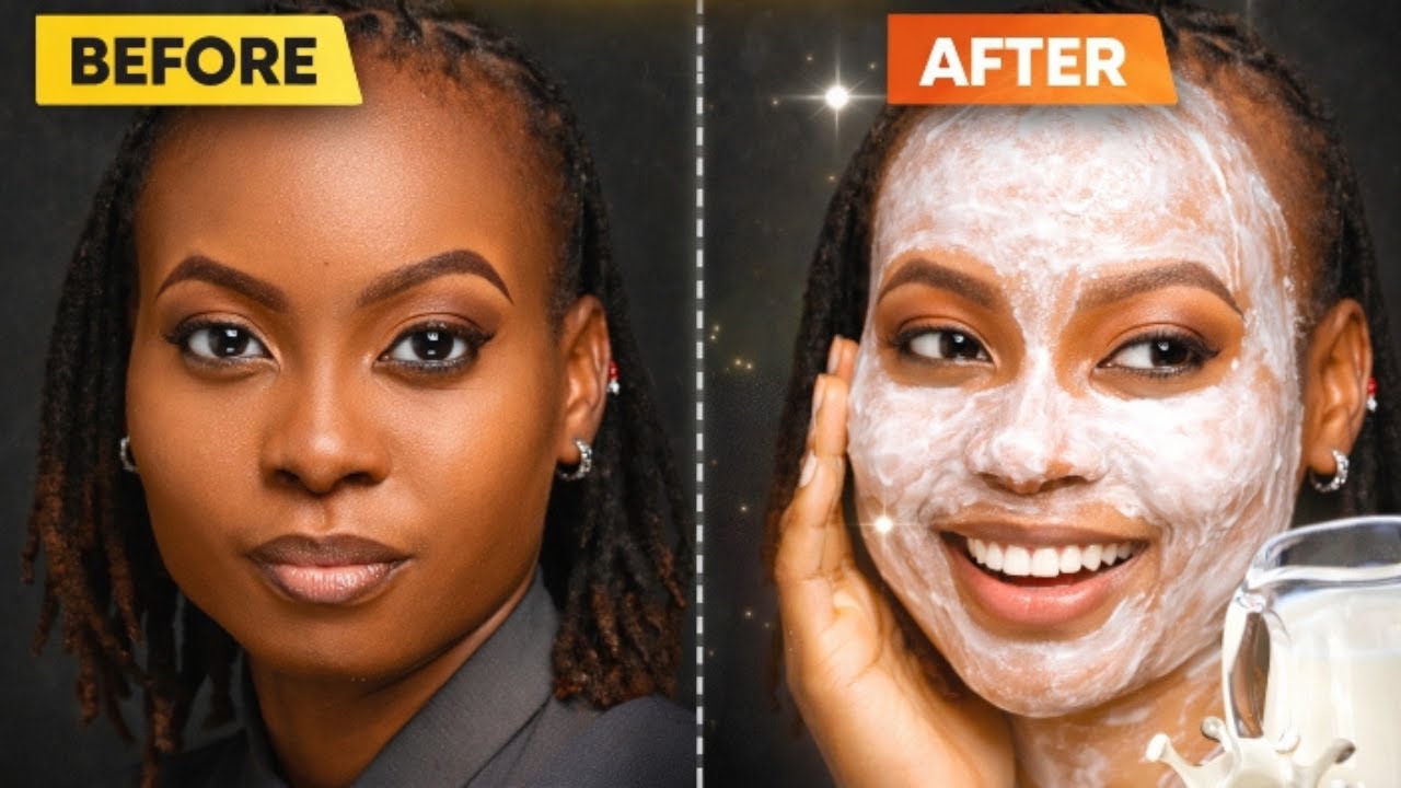 How to Use Milk for Glowing Skin | Instant Glow Milk Face Pack - YouTube