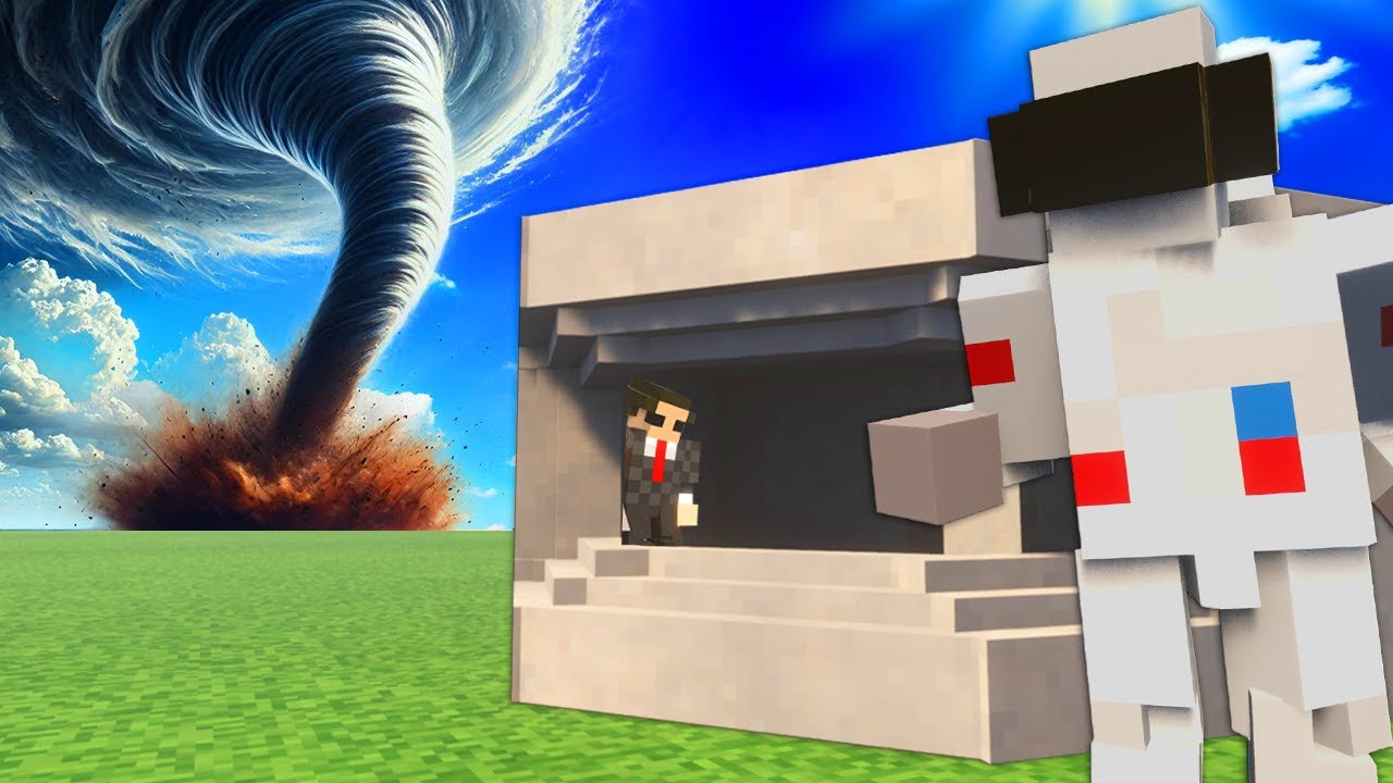 Surviving a MASSIVE TORNADO in a Bunker with Spycakes in Teardown Mods ...